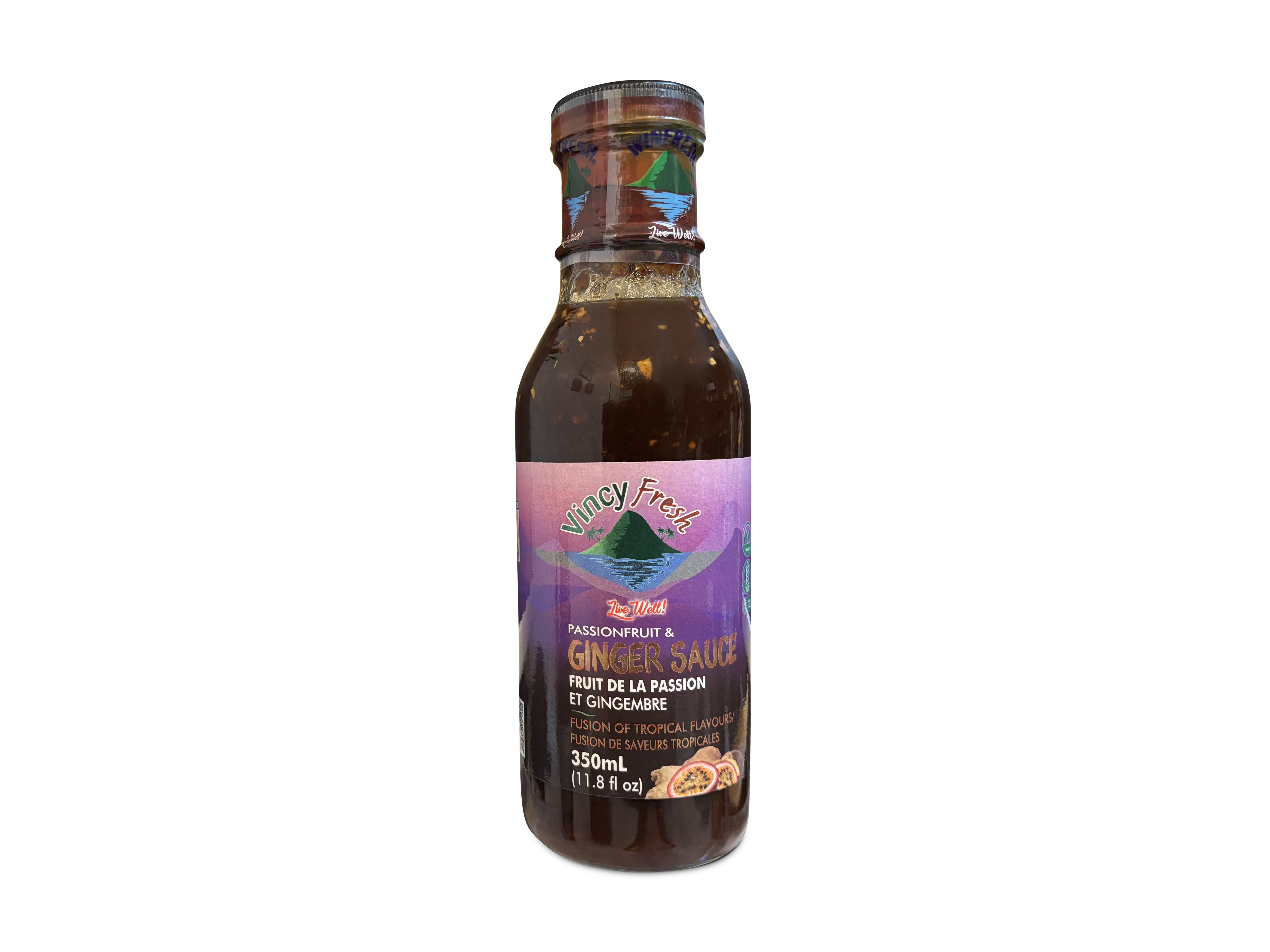 Vincy Fresh Passion Fruit and Ginger Sauce – Harborcroft Marketplace ...